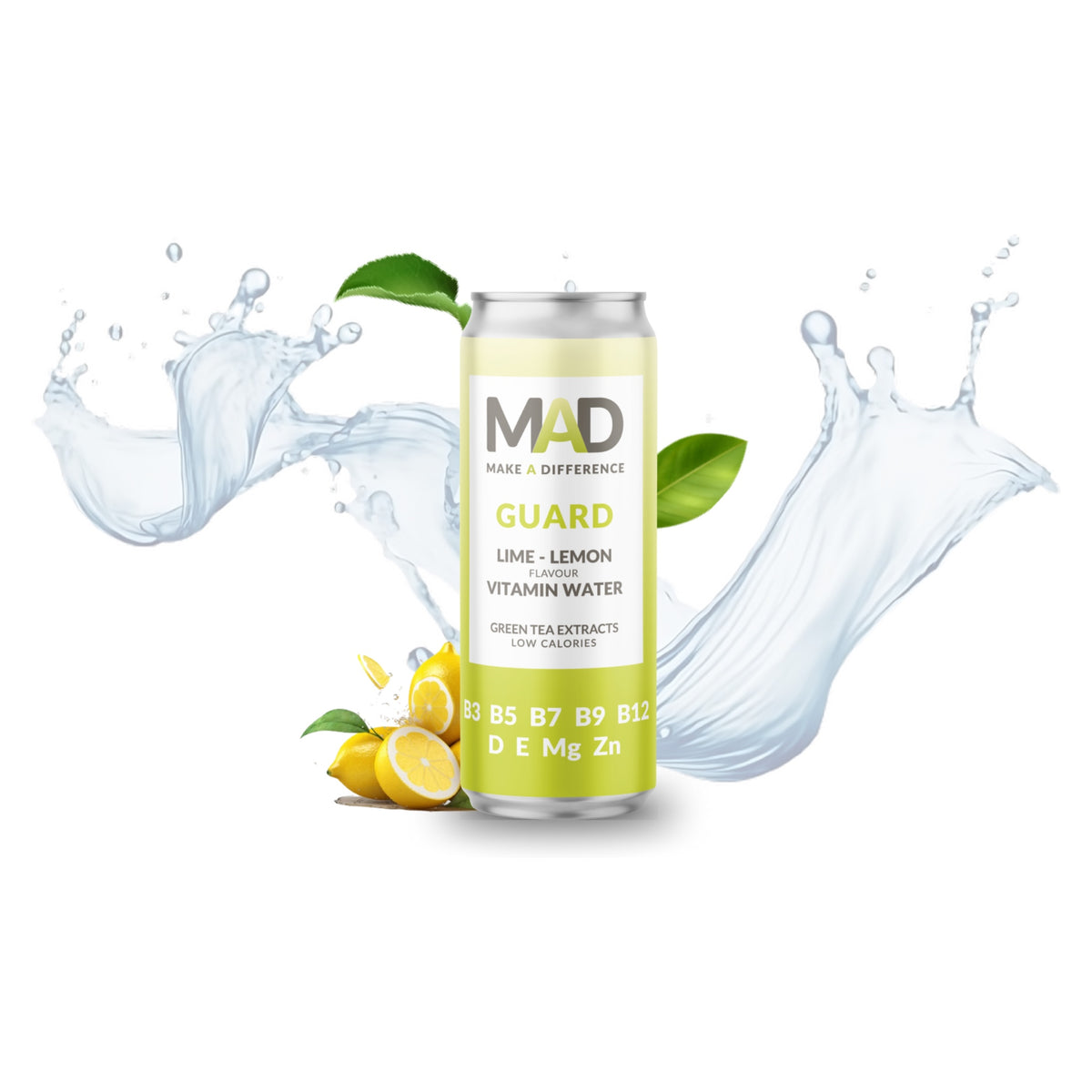 Vitamin Water Guard Lime-Lemon 24 x 330ml